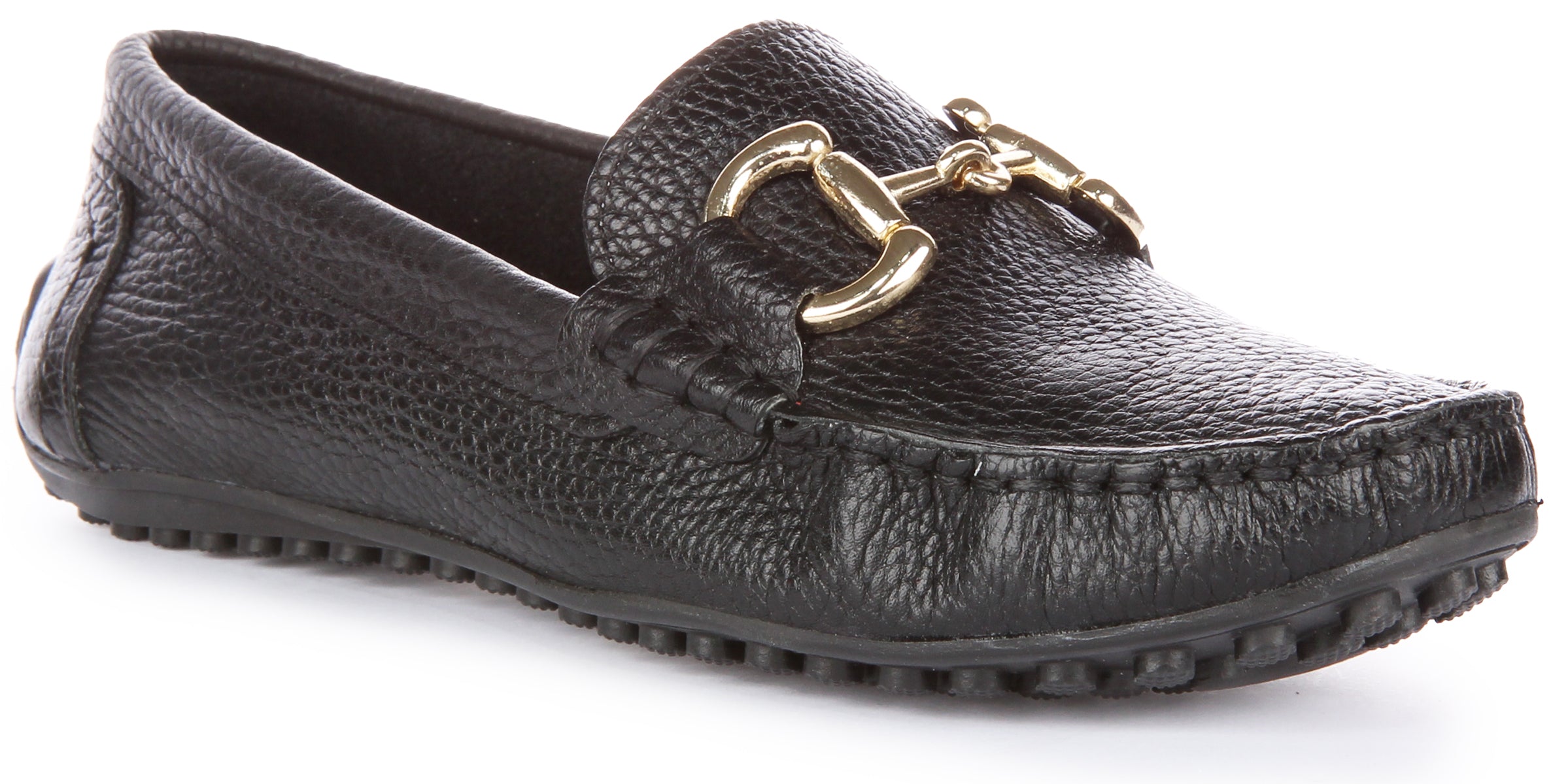 JUSTINREESS ENGLAND Camilla In Black | Soft Leather Loafer – Justin Reess