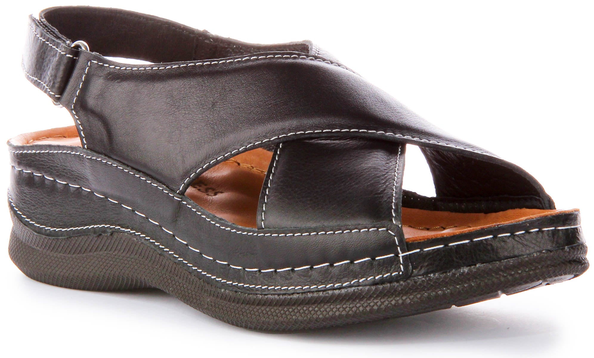 JUSTINREESS Womens Soft Everyday Walking Adjustable Sandals – Justin Reess