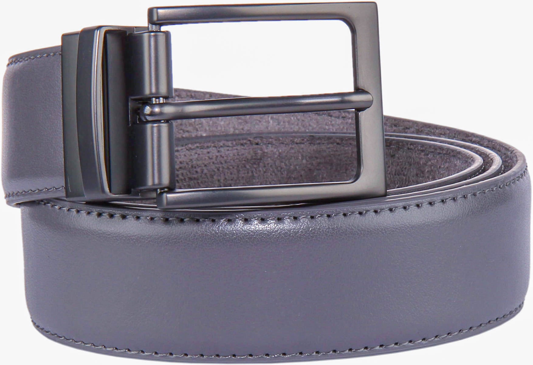JUSTINREESS ENGLAND Cooper Belts In Grey | Mens Reversible Belts ...