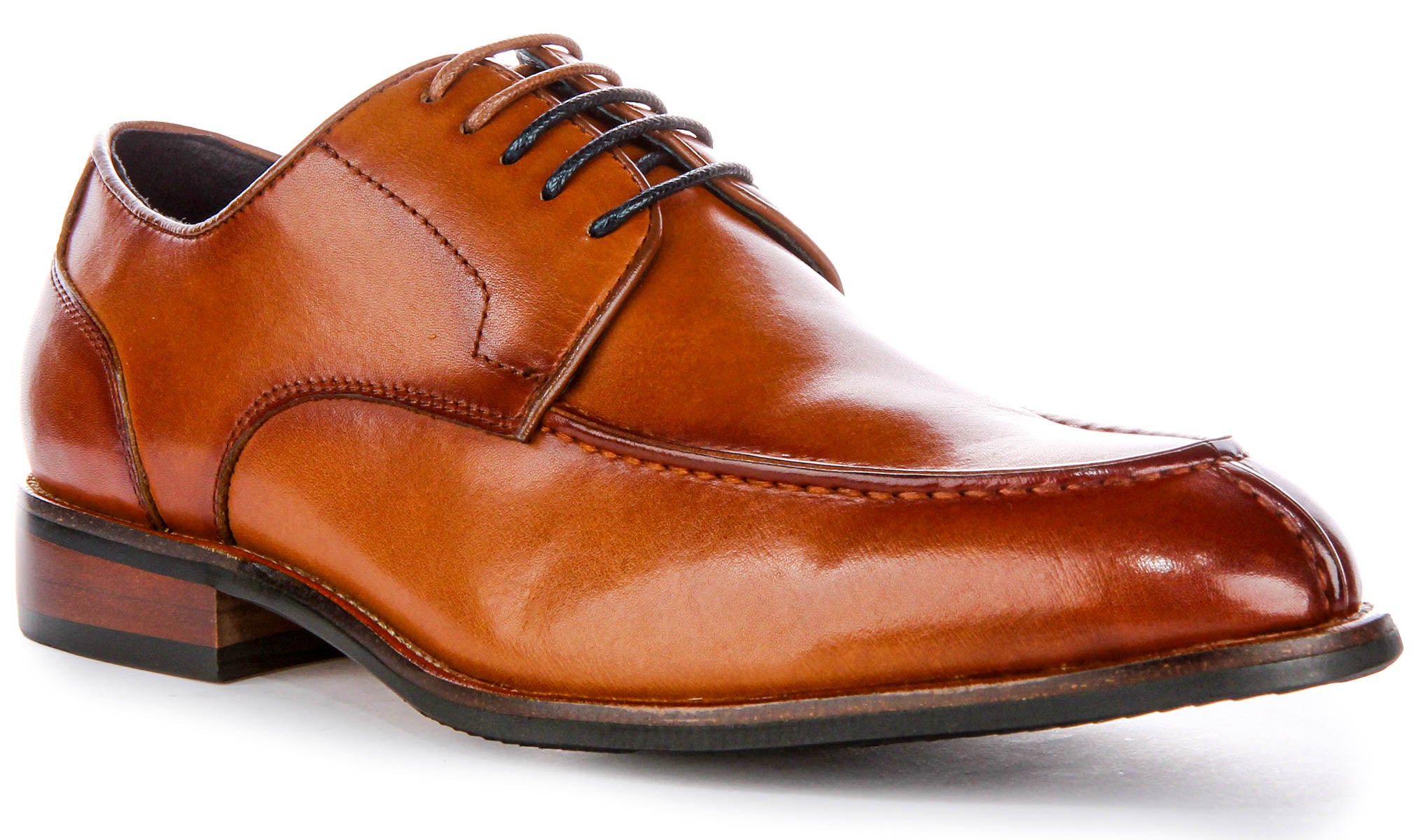 JUSTINREESS ENGLAND Ash In Tan | Smart Lace Up Oxford Shoe – Justin Reess