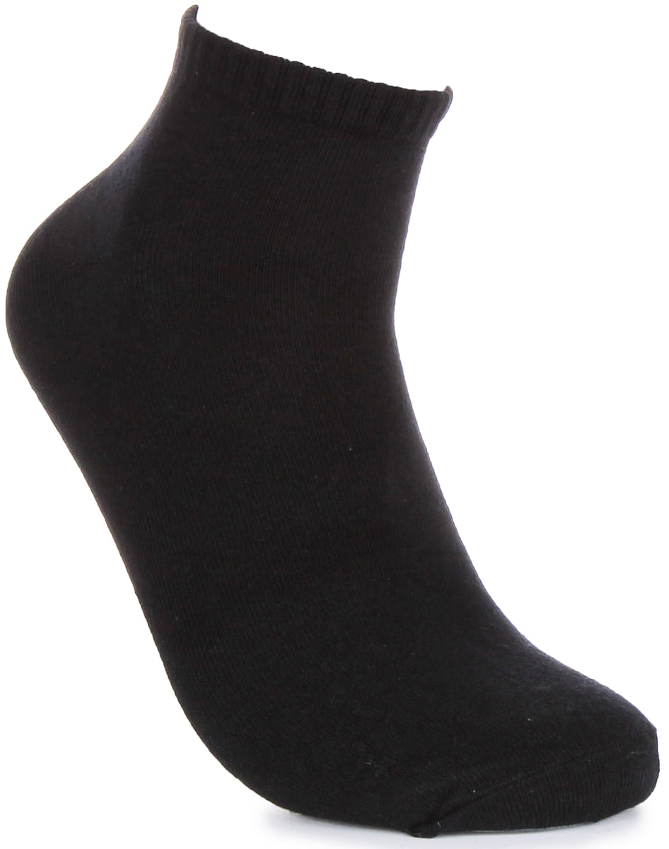 JUSTINREESS ENGLAND Low Cut Socks In Black 2 Packs | Socks – Justin Reess